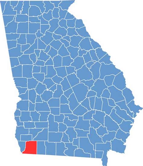 Decatur County Map, Georgia - US County Maps
