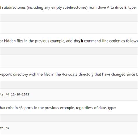Image result for Xcopy Source to Destination TXT Files