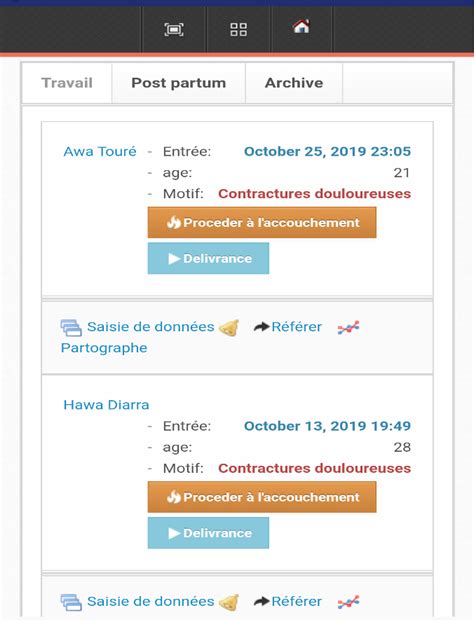 Image result for Le Partogramme