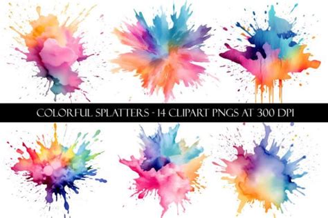 Image result for Colorful Splatter