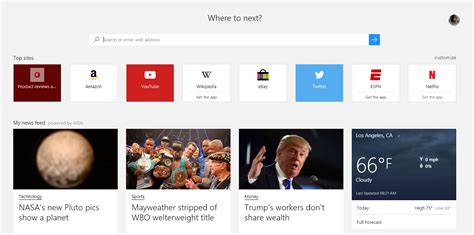 Image result for Microsoft Edge Customized