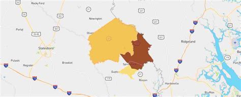 Image result for Springfield Georgia On Map