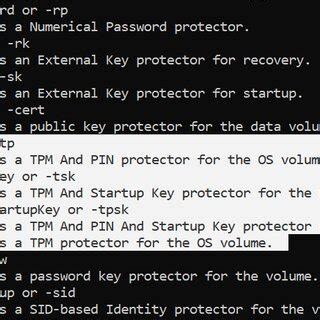 Image result for BitLocker Key Protector