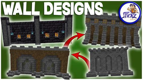 Image result for Minecraft Wall Tutorial