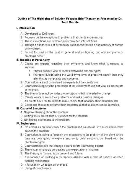 Image result for Solution-Focused Therapy Example