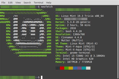 Image result for Modicia OS Neofetch