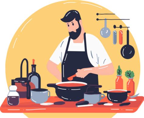 Image result for Chef Cooking PNG