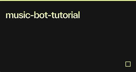 Image result for Discord Bot Tutorial Python Music Bot without URL