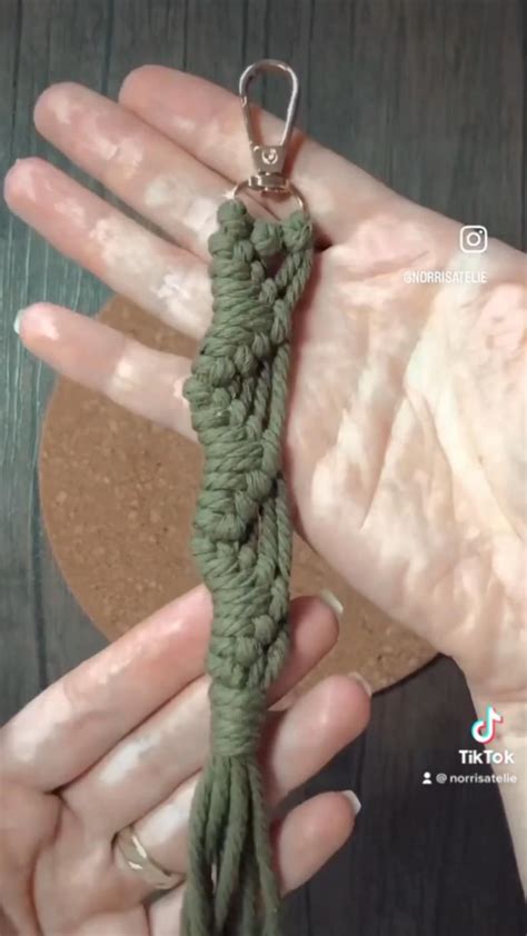 Image result for Macrame Simple for Keychains