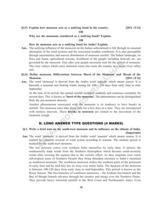 Image result for Class 9 Climate Question. Answer