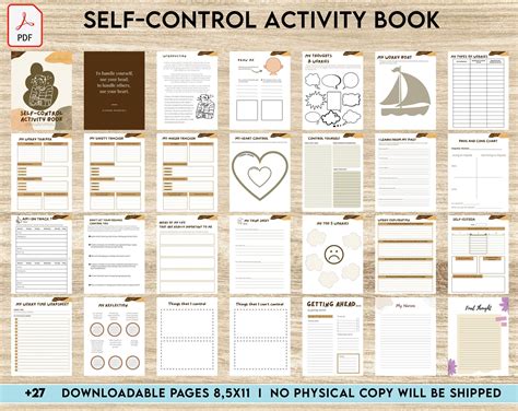 Image result for Self-Control Activity