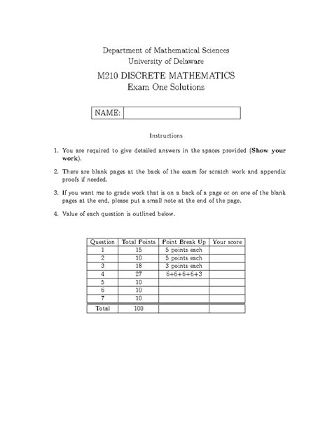 Image result for Discrete Math Chapter One