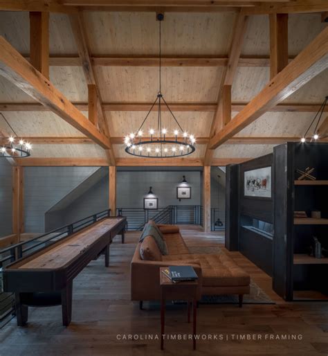 Image result for Timber Frame Barn Interior