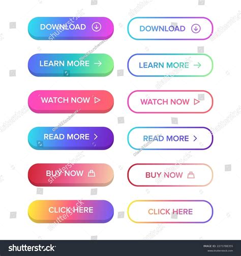 Cta Button: Over 906 Royalty-Free Licensable Stock Illustrations ...