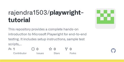 Image result for Playwright Tutorial