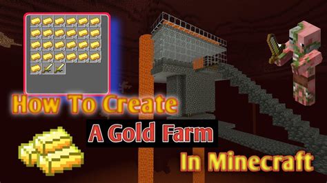 Image result for How to Make Minecraft Java Gold Farm