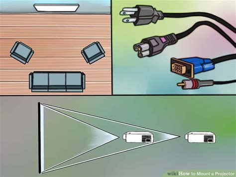 Image result for Setting Up a Table Mount Mount Projector