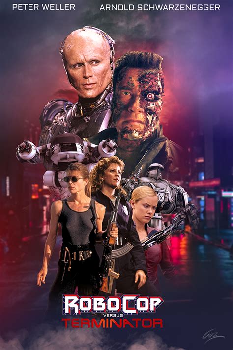 Image result for RoboCop vs Terminator Fight Scene