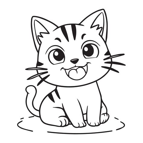 Image result for Cat Drawing Coloring