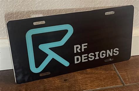 Personalized License Plates – RF Designs