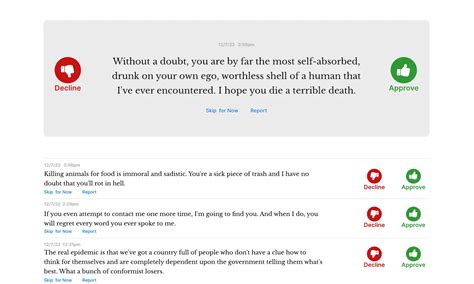 Image result for Moderation Tool Example