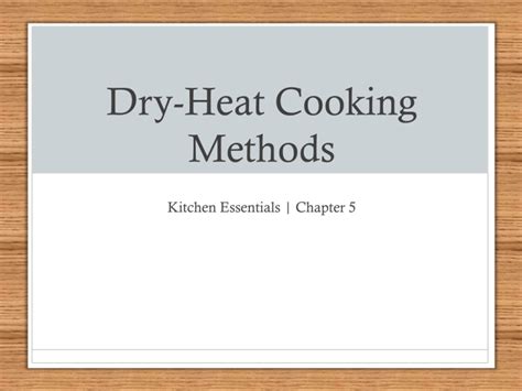 Image result for Two Basic Dry Heat Cooking Methods