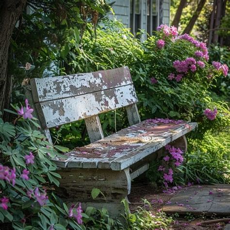 Image result for Rustic Garden Bench