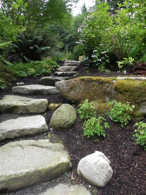 Image result for How to Set Stone Landscape Steps