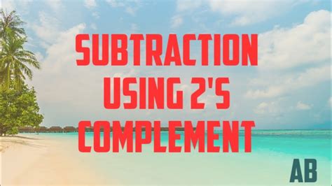 Image result for Substraction Complement