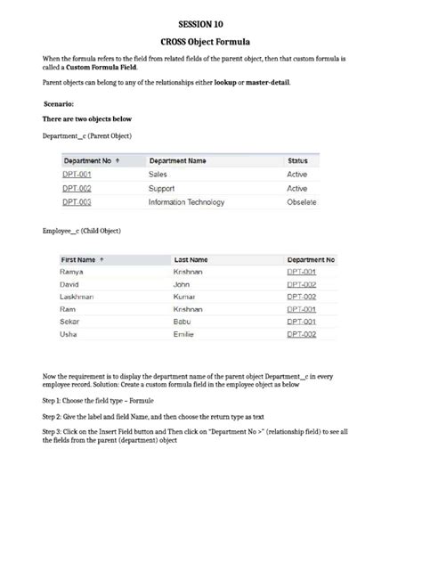Image result for Create Cross Object Formulas