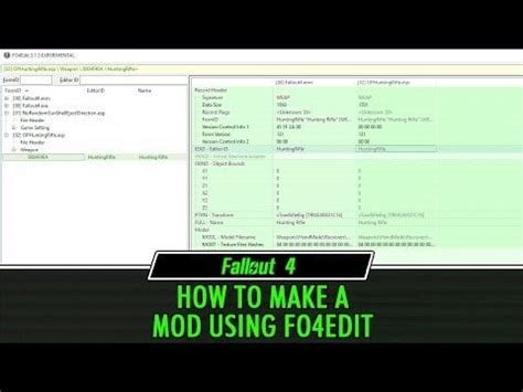 Image result for FO4Edit Modding Guide