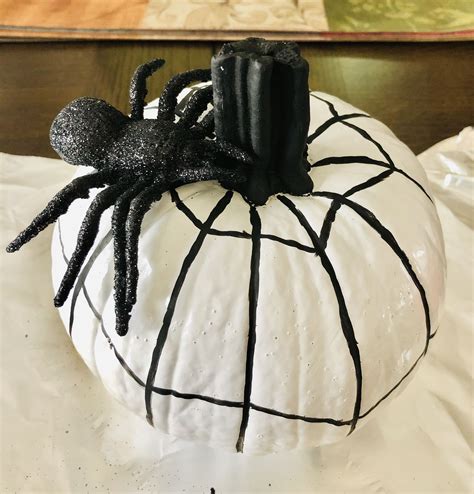 Pumpkin Spider Web!