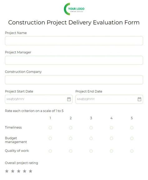 Image result for Project Evaluation Form