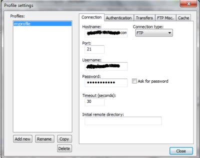 Image result for Notepad++ FTP Connection