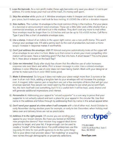 Mail Envelope Examples to Download