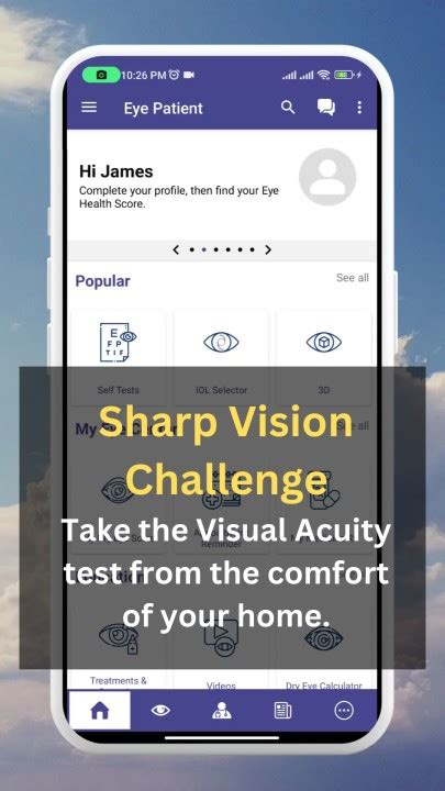 Image result for Vision Testing App