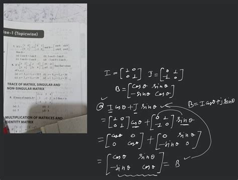 Image result for Example Non Singular Matrix
