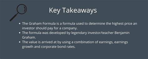 Image result for Benjamin Graham Value Formula