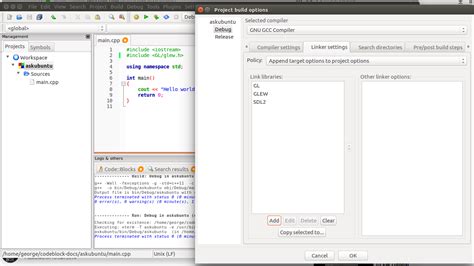 Image result for How to Setup OpenGL in Code Blocks