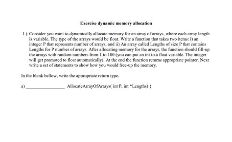 Image result for Dyanamic Memory Allocation of Array 1D