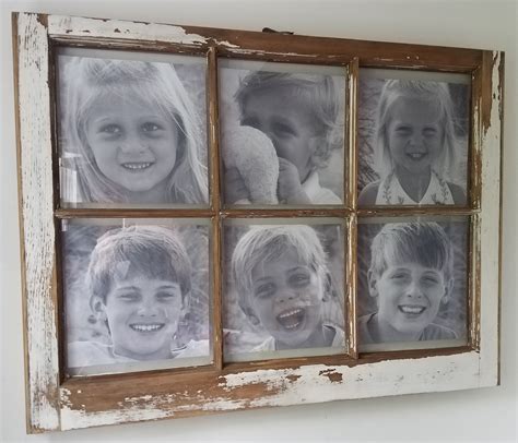 Image result for DIY Picture Frame Using Old Window