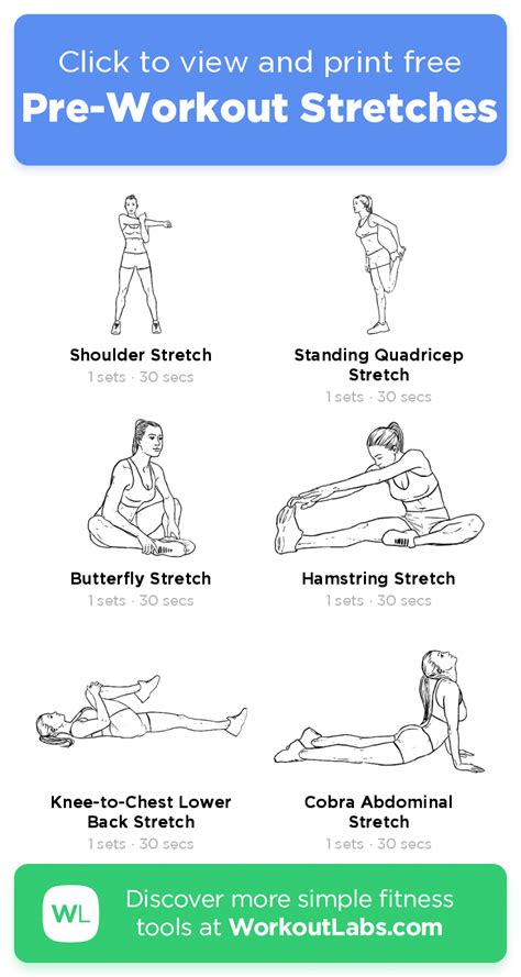 Image result for Pre-Workout Stretch Routine