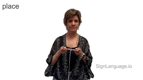 Image result for Place Sign Language