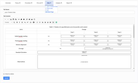 Image result for Lab Report Structure
