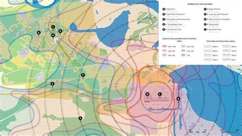 Image result for Chernobyl Radiation Map