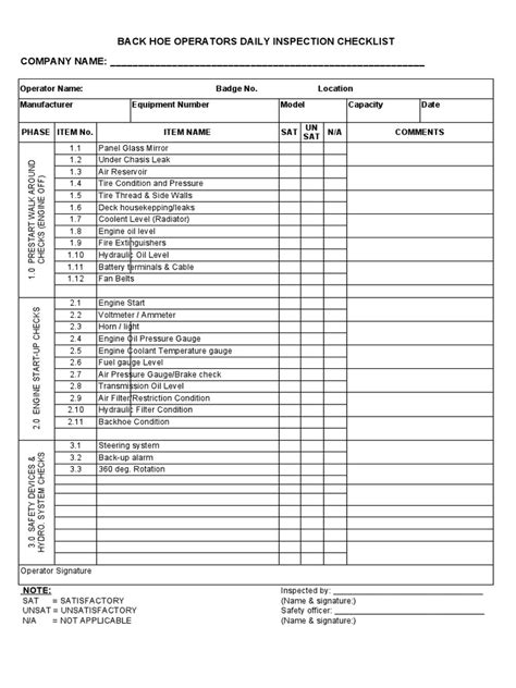 Image result for Backhoe Maintenance