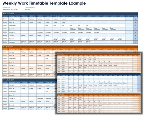 Image result for Work Experience Timetable Sample