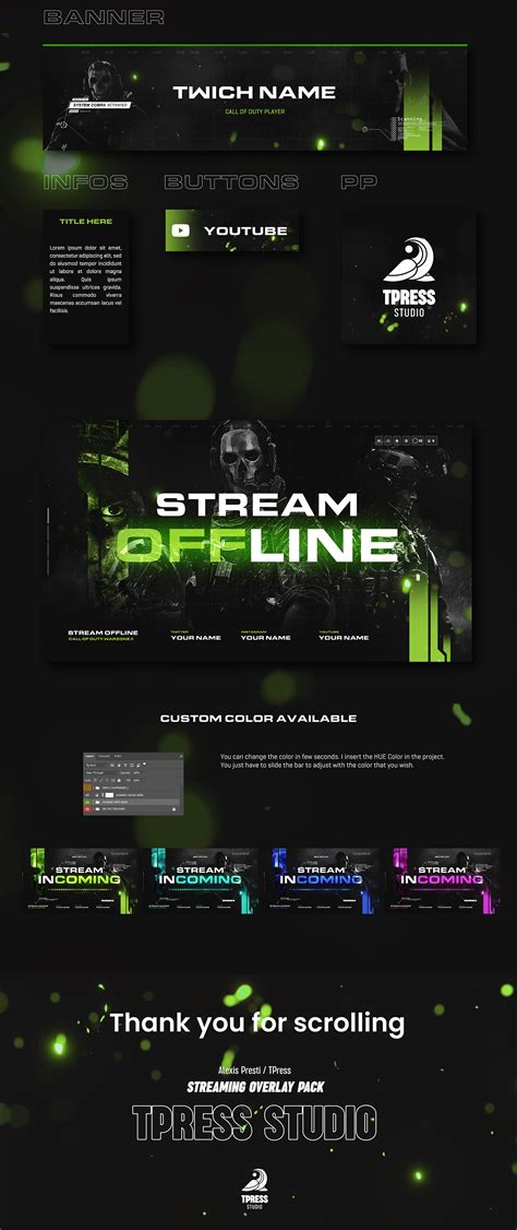 Image result for Free Cod Stream Starting Overlay