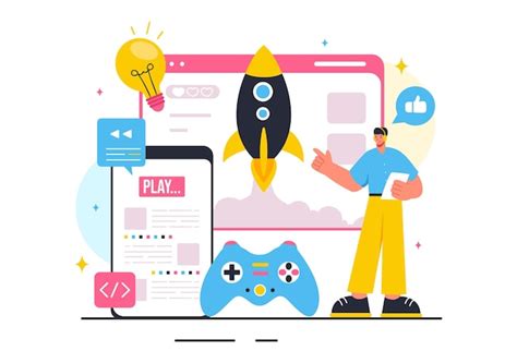 Image result for Tech Background Programming Cartoon