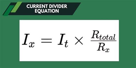 Current Divider Rule Formula: Basics and Applications